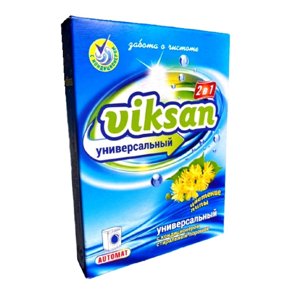 Стиральный порошок универсальный VIKSAN автомат с кондиционером 2 в 1 ...